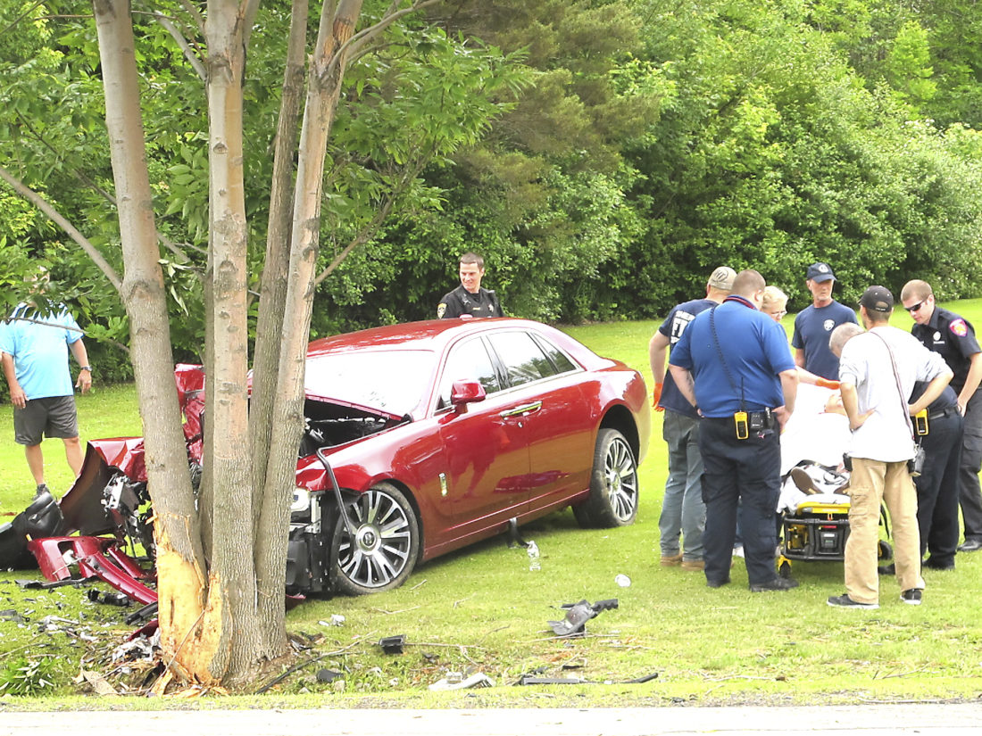 SCARY SCENE: Man survives collision with tree | News, Sports, Jobs ...